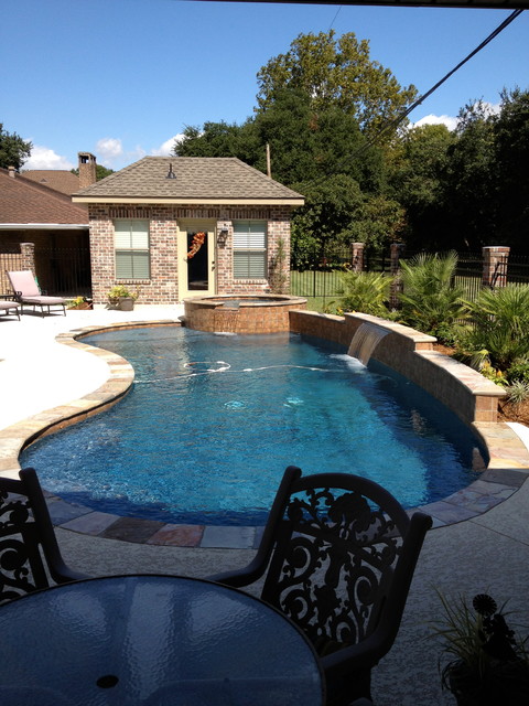 Nine Mile Point swimming pool - Traditional - Pool - New Orleans - by ...