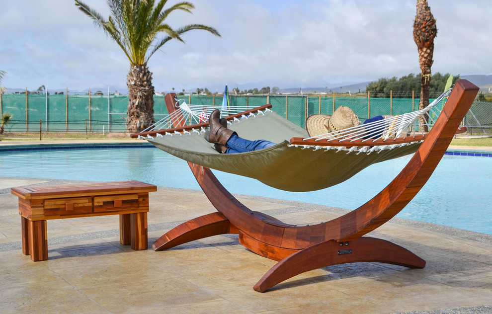 Noah's Arc Wood Hammock - Traditional - Pool - San Francisco - by ...