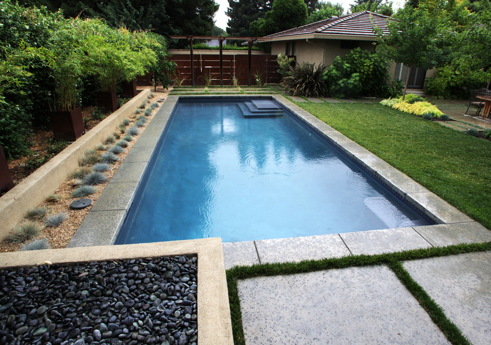 Nolan Residence - Modern - Pool - Sacramento - by Chris Corbett Design ...