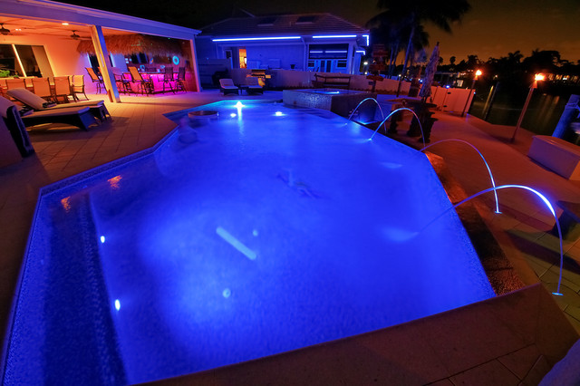 North Palm Beach Custom Pool Renovation - Modern - Pool - Miami - by ...