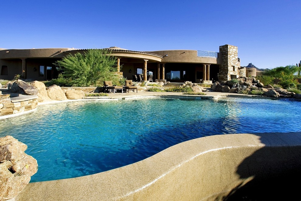 North Scottsdale --92nd street - Tropical - Pool - Phoenix - by Design ...