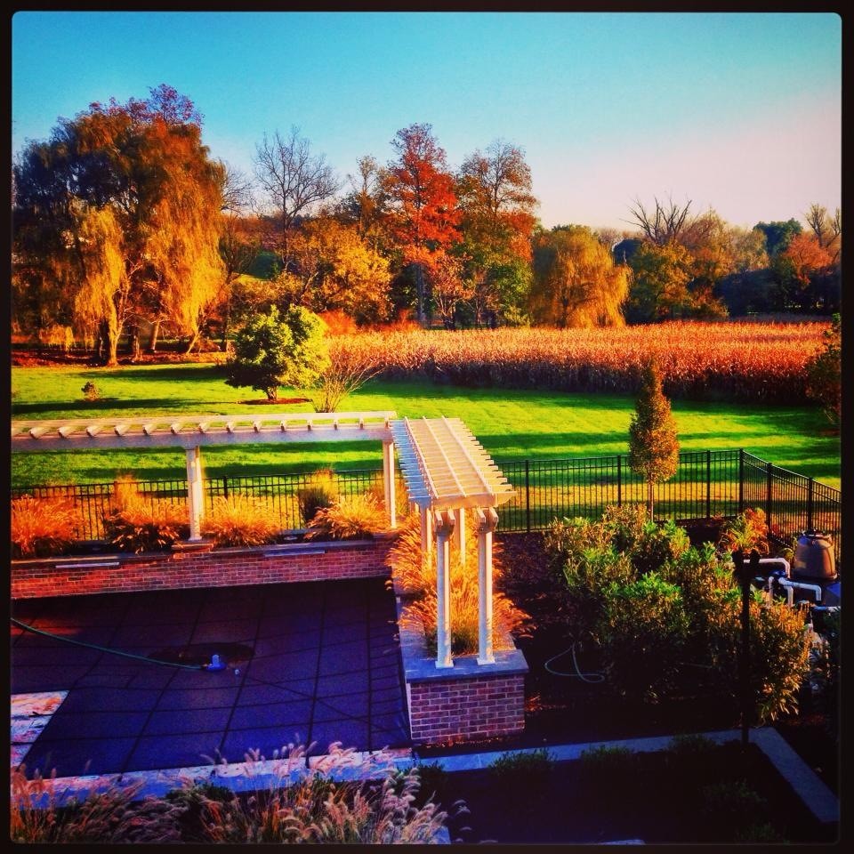 North Whitehall Custom Swim Spa with Sheer Descent Waterfalls ...
