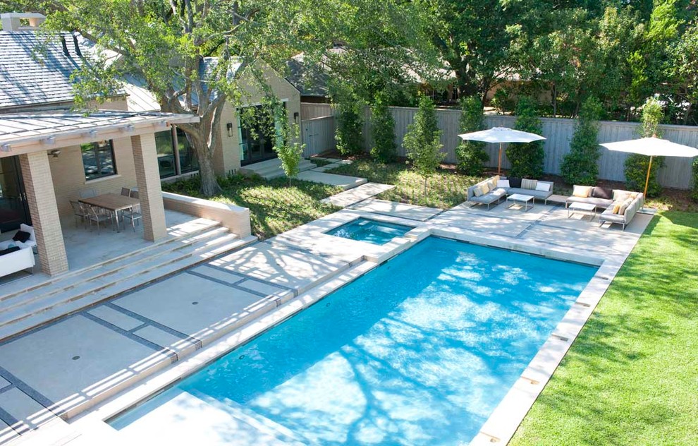 Northhaven Residence 3 - Transitional - Pool - Dallas - by SHM ...