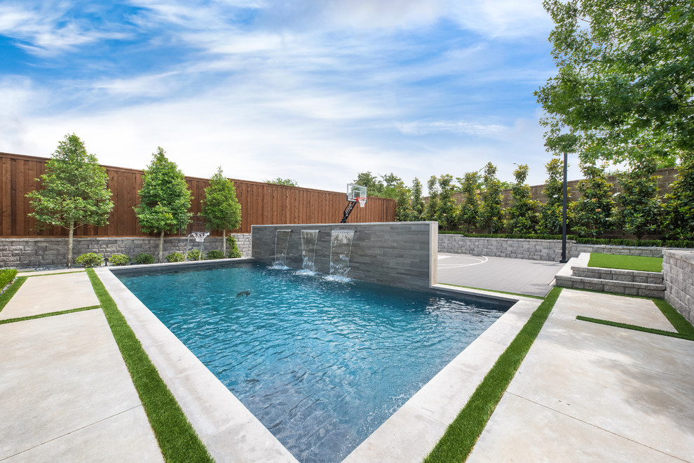 NORWOOD - Modern - Pool - Dallas - by DDLA Design Landscape ...
