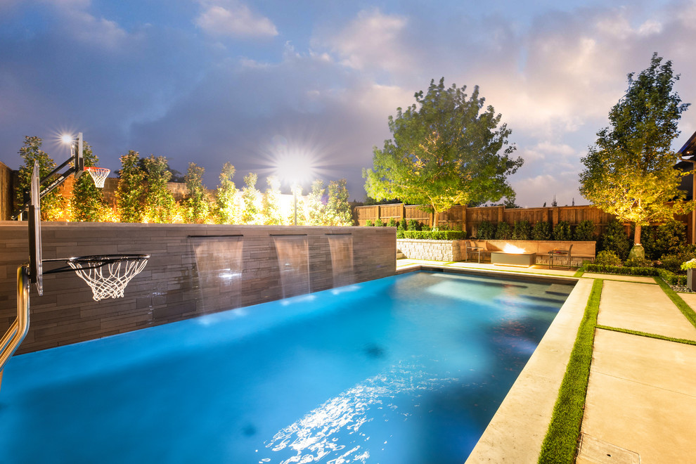 NORWOOD - Modern - Pool - Dallas - by DDLA Design Landscape ...