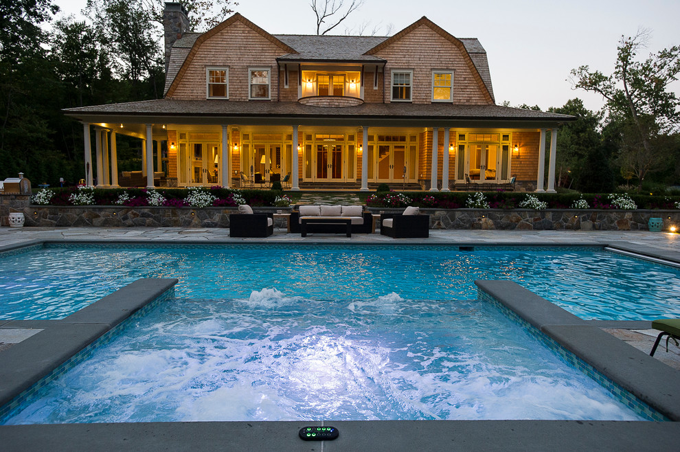 Nyack Home - Traditional - Pool - New York - by SteveGriggsDesign.com ...