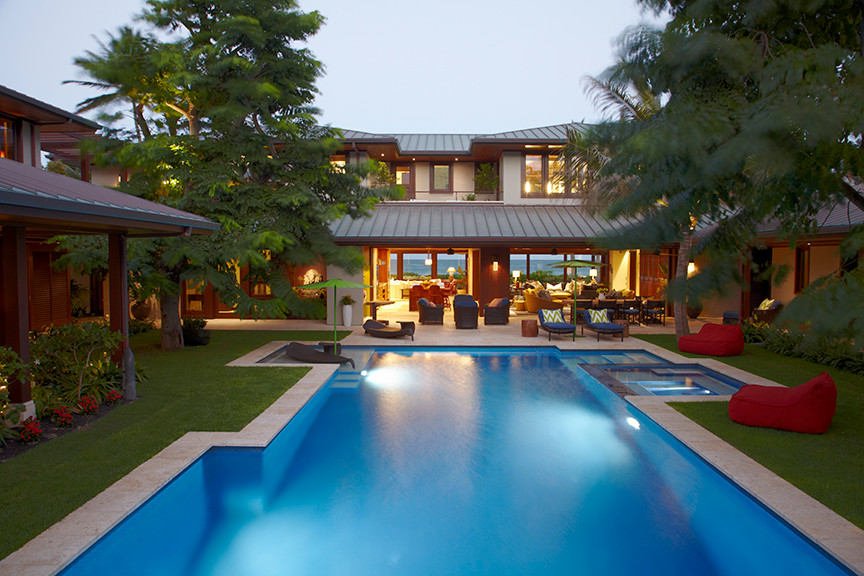 Oahu Beach Front Residence - Tropical - Pool - Hawaii - by Gast ...