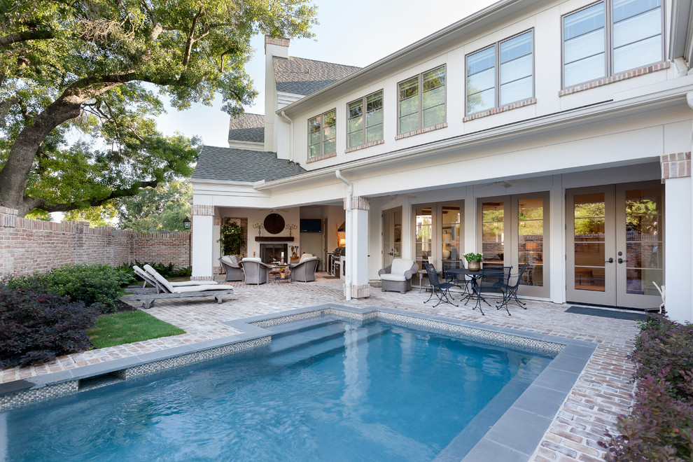 Oak Estates - Traditional - Pool - Houston - by Frankel Design Build ...