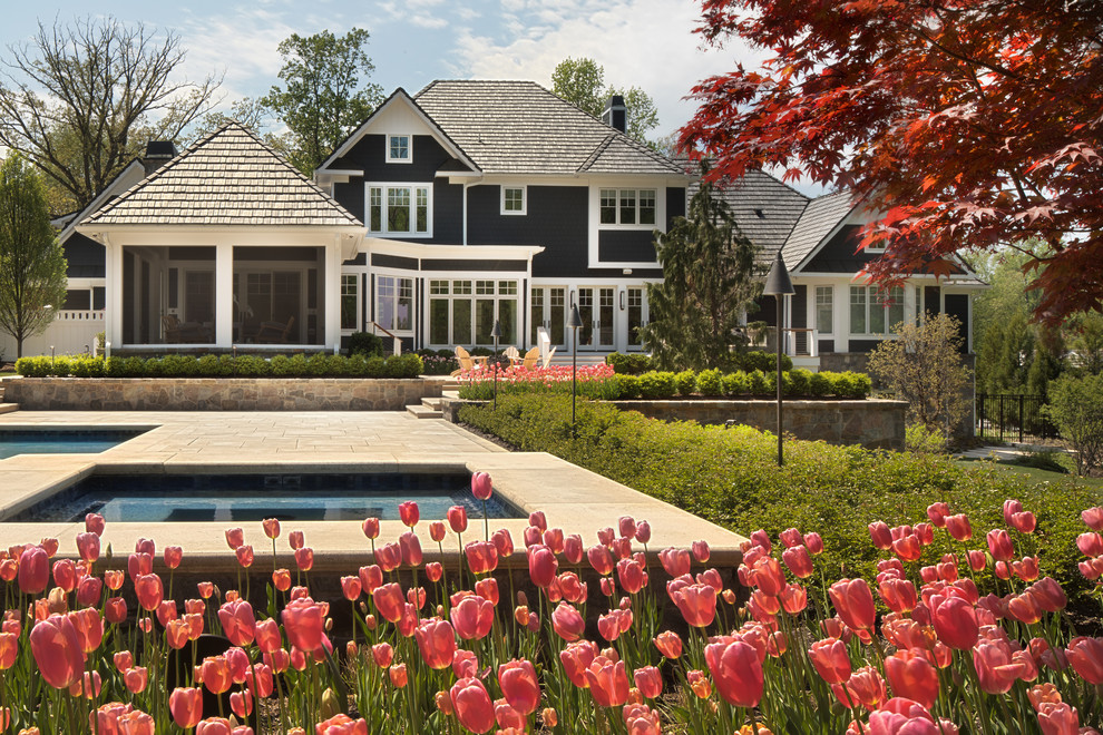 Oakton Estate Landscaping - Contemporary - Pool - DC Metro - by Morgan ...