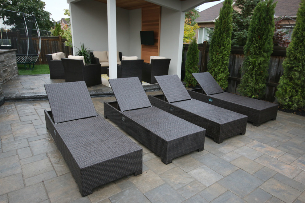 Oakville Cabana Pool Lounge Chairs - Contemporary - Patio - Toronto ...