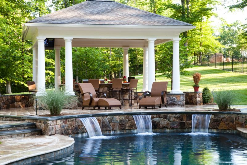 Occoquan Waterfront - Traditional - Pool - DC Metro - by Inviting ...