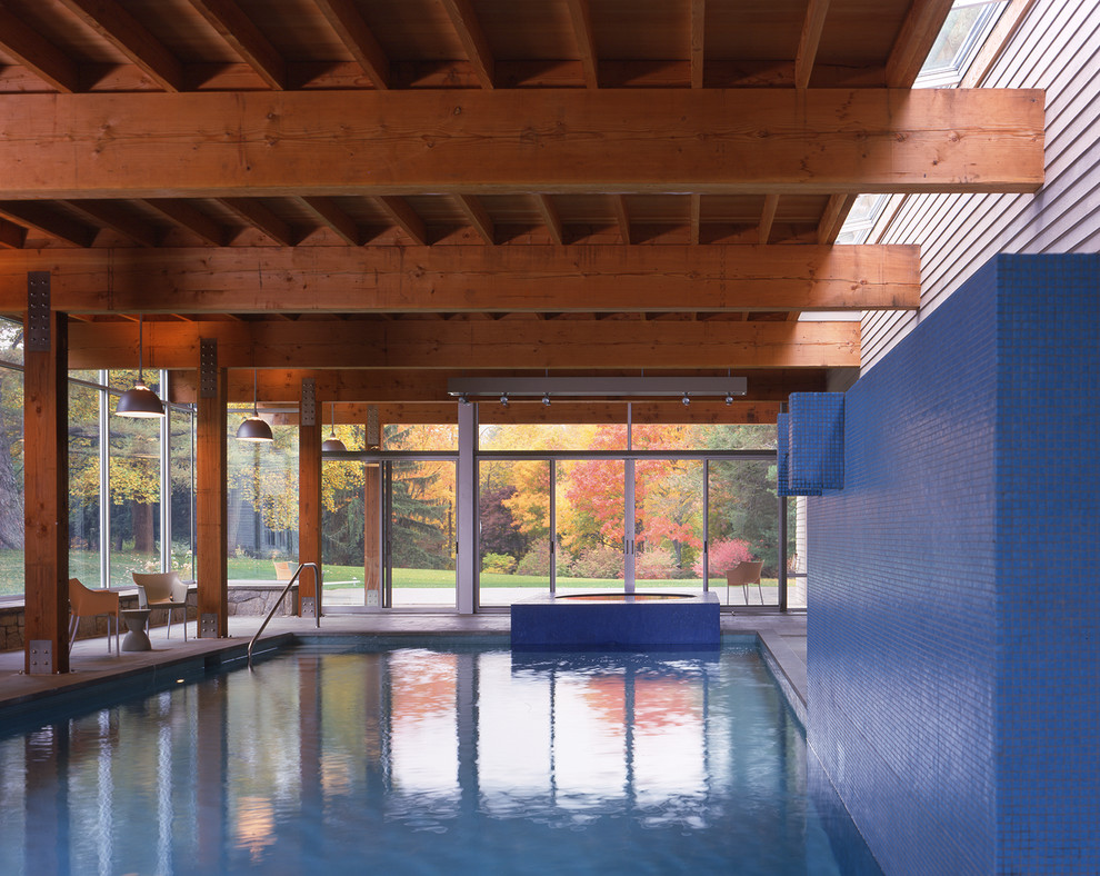 Old Branchville Road Residence, Ridgefield, CT - Contemporary - Pool ...