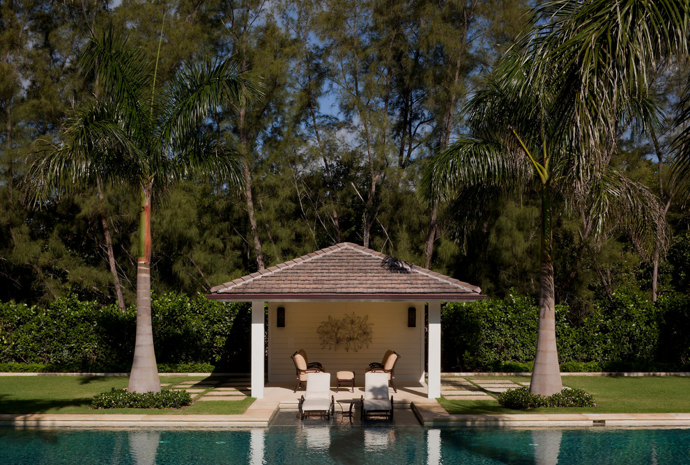 "Old Florida Refined" by Bell-la - Traditional - Swimming Pool & Hot ...
