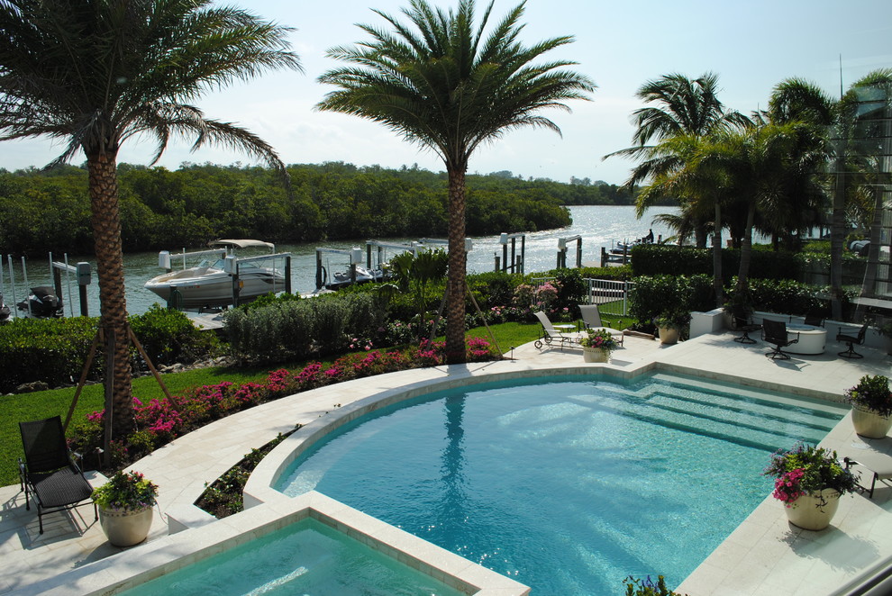 Old Florida Style Home - Tropical - Pool - Miami - by Abbie Joan Fine ...