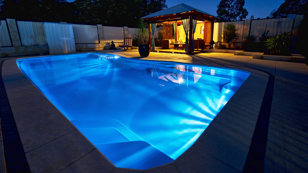 One Piece Fiberglass Pools - Contemporary - Pool - New York - by ...