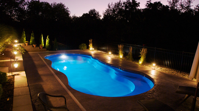 One Piece Inground Fiberglass Pools Inground Fiberglass Pool