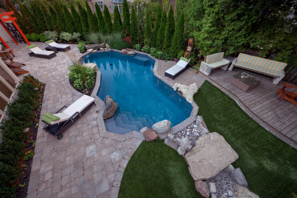 Oriental Oasis - Asian - Pool - Toronto - by Betz Pools Limited | Houzz