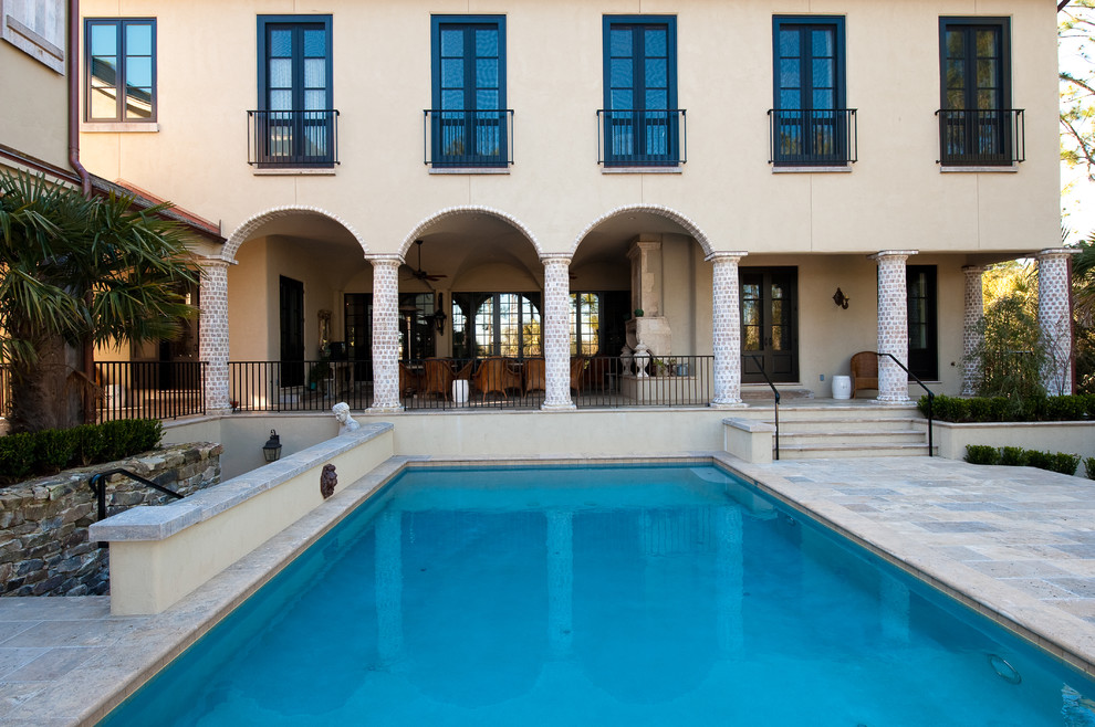 Osprey Pont Provinicial - Traditional - Pool - Charleston - by Island ...