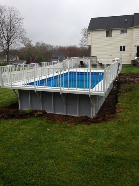 Our Above Ground Pools - Piscine - Boston - par Kayak Pools - Taunton ...