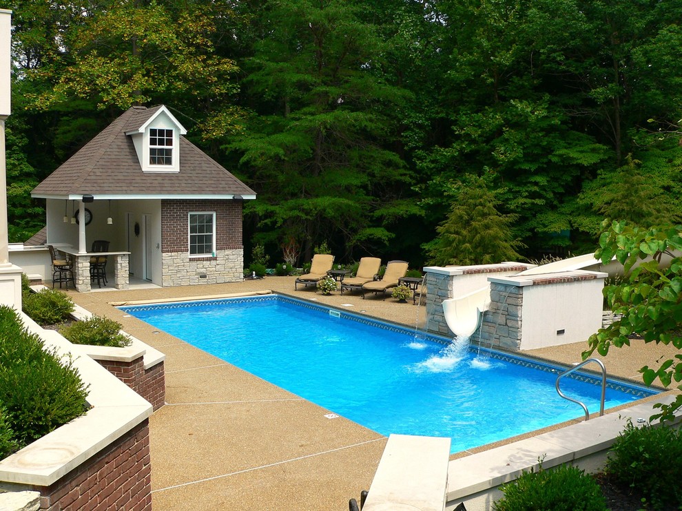 Our Pools and Spas - Traditional - Pool - Indianapolis - by Grimes ...