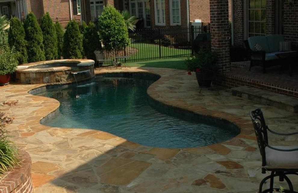 Our Pools - Mediterranean - Pool - Atlanta - by Chattahoochee Pools | Houzz