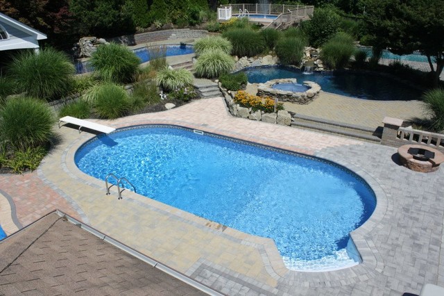 Our Work - Traditional - Pool - New York - by Long Island Pool & Patio ...