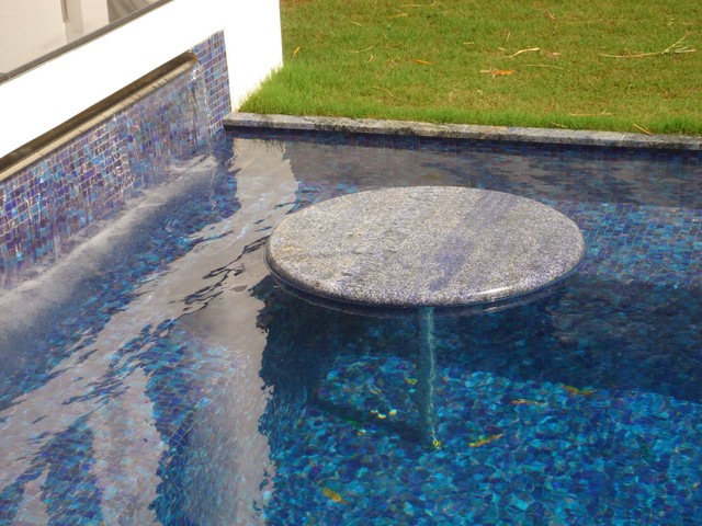 Our Work - Modern - Pool - Houston - by Pool Side Tile / Marble & Tile ...