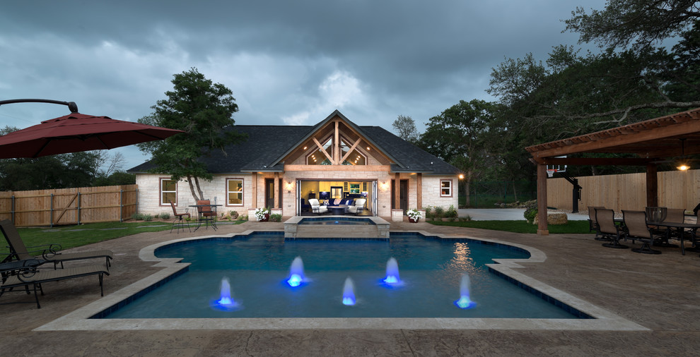 Our Work - Contemporary - Pool - Austin - by Stillwater Custom Homes ...