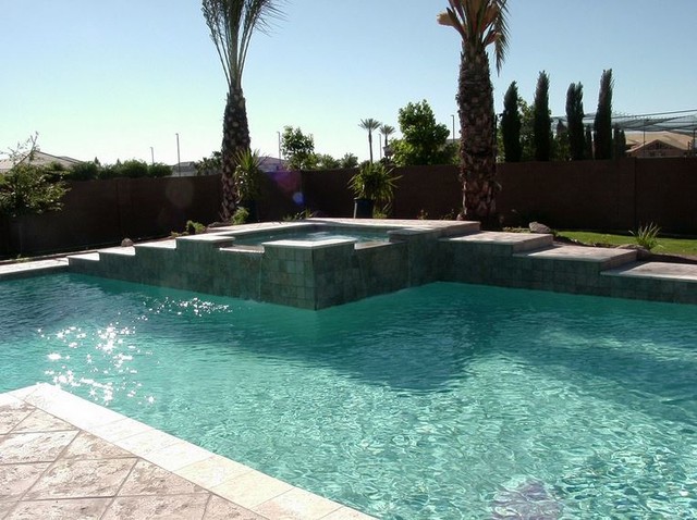 Our Work - Modern - Pool - Phoenix - by True Blue Pools | Houzz