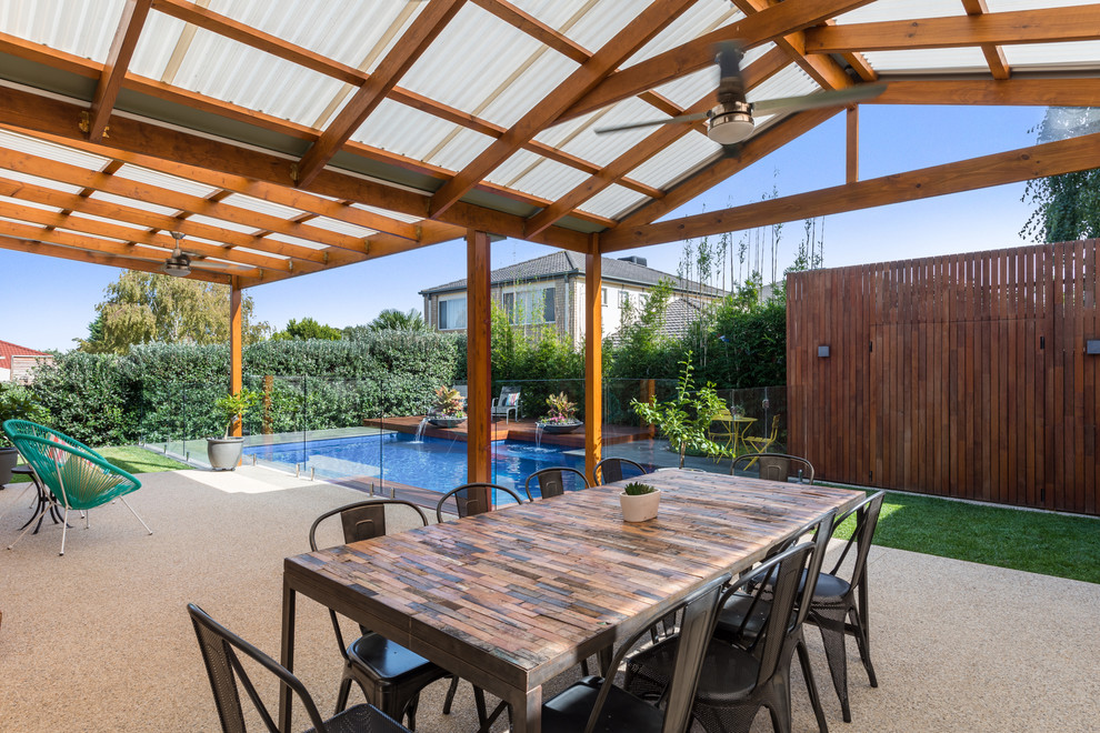 Outdoor Living - Contemporary - Pool - Melbourne - by Albatross Pools ...