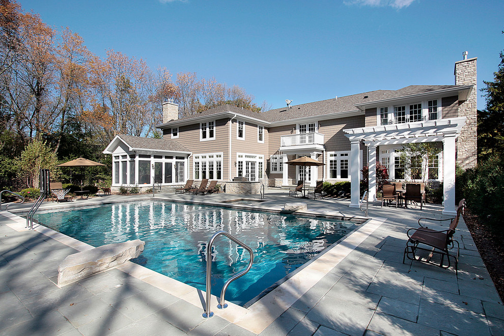 Outdoor Living - Traditional - Pool - Chicago - by Birchwood Builders ...
