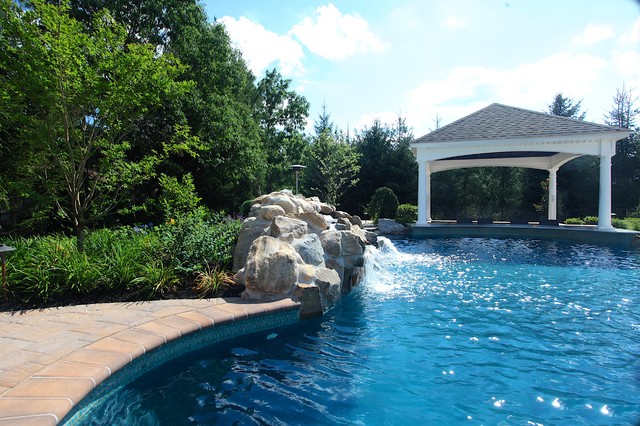 Outdoor Living Pool - Traditional - Pool - New York - by Blue Haven ...
