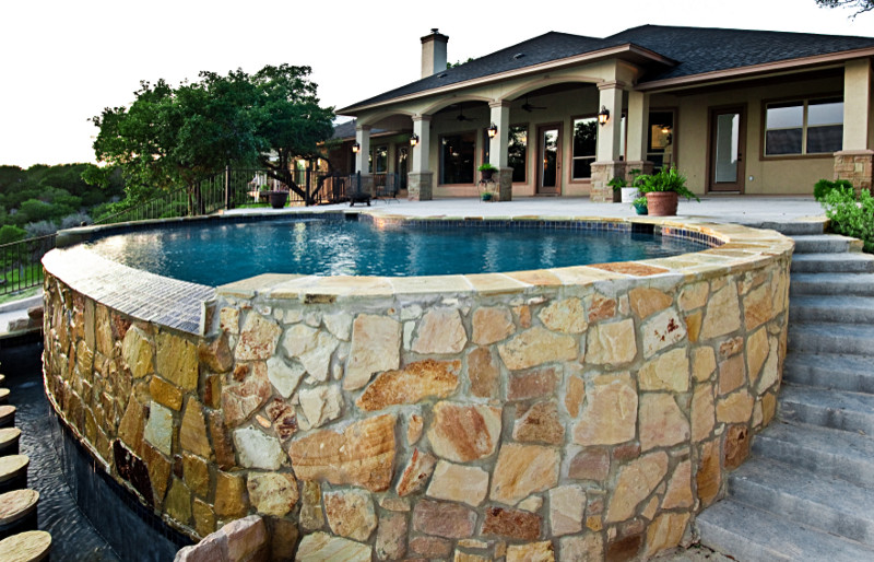 Outdoor Living - Traditional - Pool - Austin - by Riley Scott ...