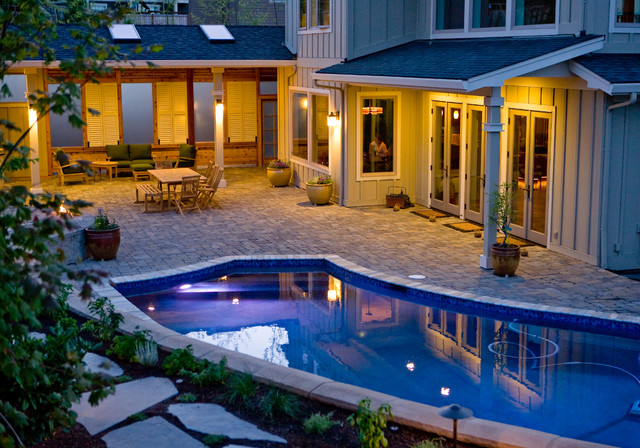 Outdoor Living - Classique - Piscine - Portland - par Rob Kyne | Houzz
