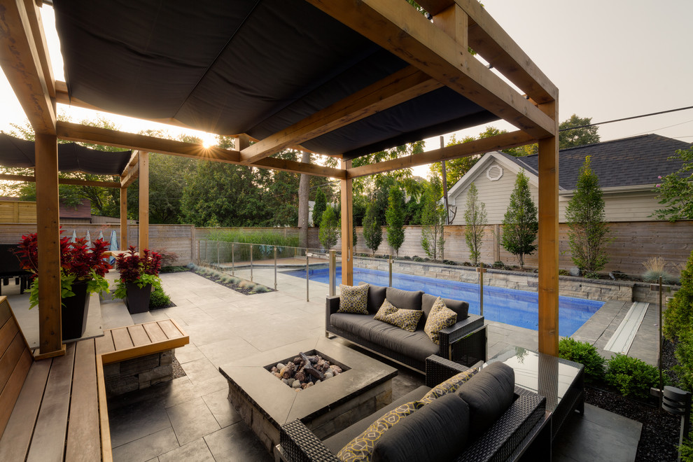 Outdoor Living Space - Traditional - Pool - Toronto - by Pool Craft | Houzz
