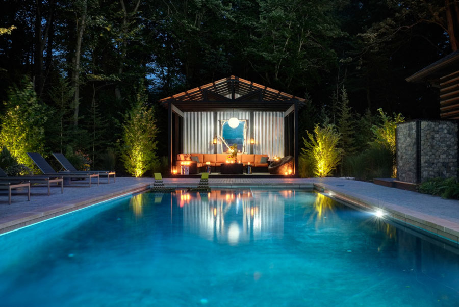 Outdoor Pool - Beach Style - Pool - Chicago - by Fredman Design Group ...