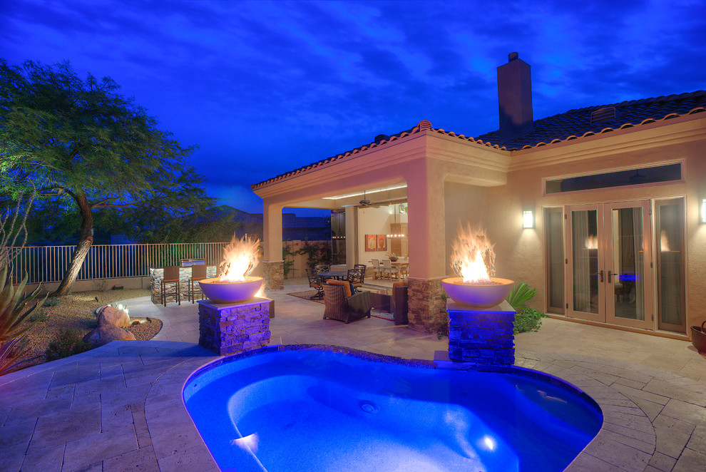 Outdoor Retreat - Modern - Pool - Phoenix - by Reve Design & Custom ...