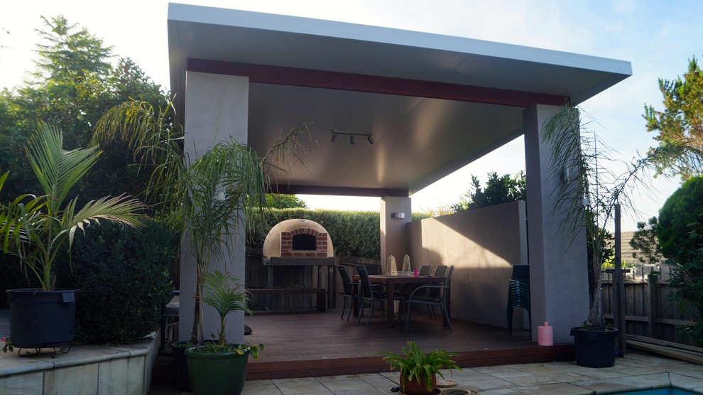 Outdoor Room Verandah - Modern - Pool - Melbourne - by The Project ...