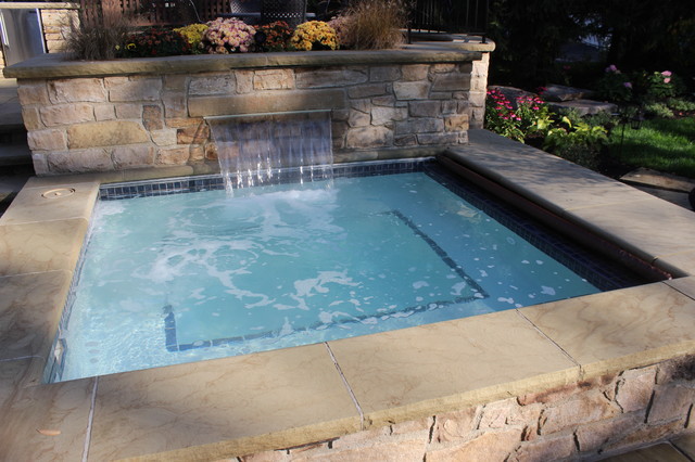 Outdoor Spa - Traditional - Pool - Cleveland - by Exscape Designs ...