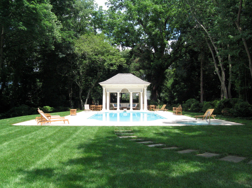 Outdoor Spaces - Traditional - Pool - Philadelphia - by Neil K Johnson ...