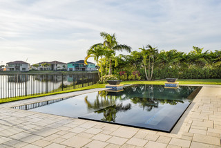 Overflow Pools - Contemporary - Pool - Miami - by AAA Custom Pools | Houzz