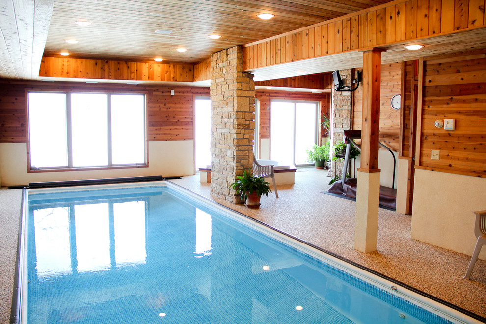 Owasso Lake Home - Traditional - Pool - Minneapolis - by Filla Green ...