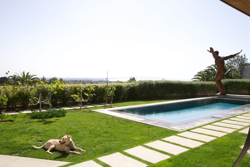 Pacific Palisades Paradise - Modern - Pool - Los Angeles - by Scrafano ...