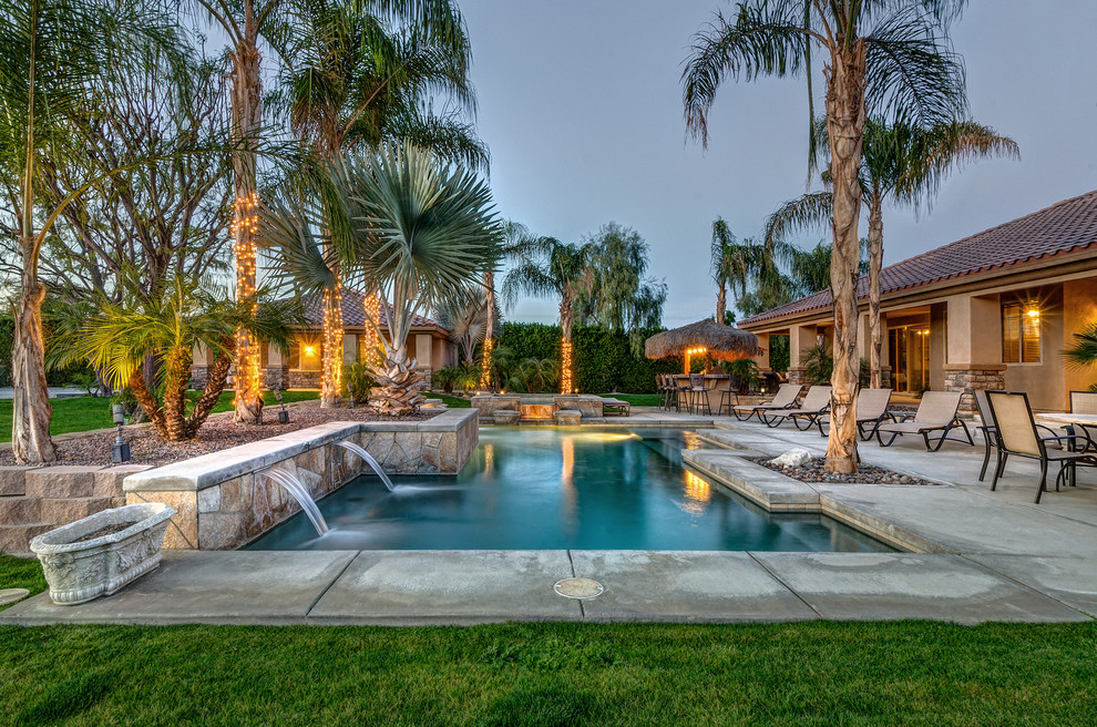 Palm Springs Homes - Tropical - Pool - Other - by AgostinoCreative ...