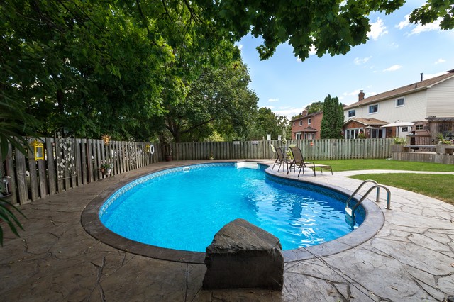 Palmer Whitby Vinyl Pool Renovation - Modern - Pool - Toronto - by ...