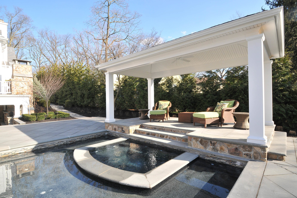 Park Street, Tenafly - Traditional - Pool - New York - by FDS ...
