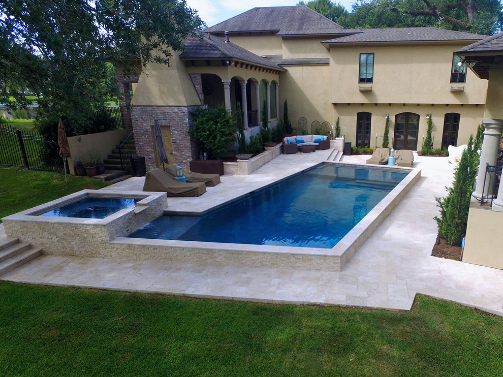 Perenack - Contemporary - Pool - New Orleans - by Ewing Aquatech Pools | Houzz