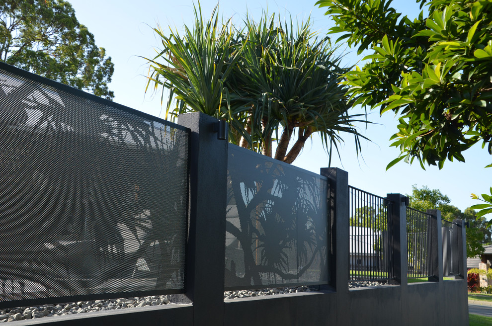 Perforated Pool Fence - Beach Style - Pool - Brisbane - by DSD ...