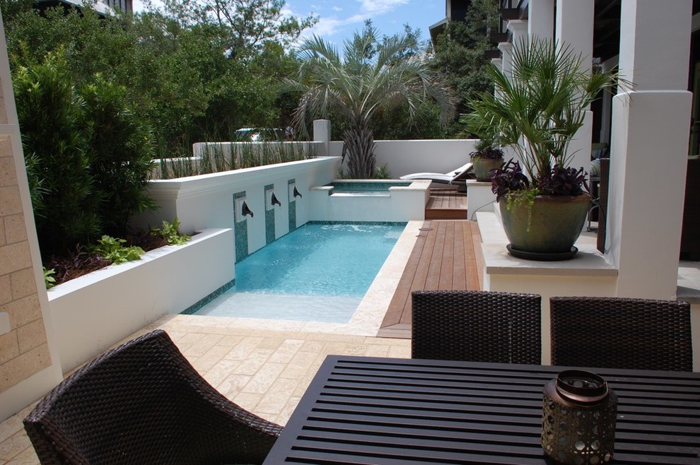 Peterson Residence - Contemporary - Pool - Miami - by Horton Land Works ...