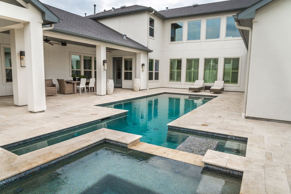 PIB KATY MODEL - Swimming Pool & Hot Tub - Houston - by Supreme Pools ...